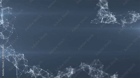 Luminous Animated Pulsating Background Based On Color Geometric Shapes