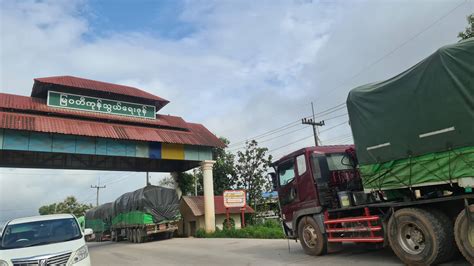 ထိုင်း မြန်မာနယ်စပ် ကုန်သွယ်မှုကျဆင်း၊ လယ်ယာထွက်ကုန် တင်ပို့မှု ရပ်နားထား