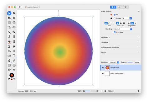 Gradient Tool Acorn 8 Docs