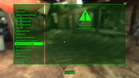 Fo4 Aaf Stats Beta Wip Page 5 Downloads Advanced Animation Framework Loverslab