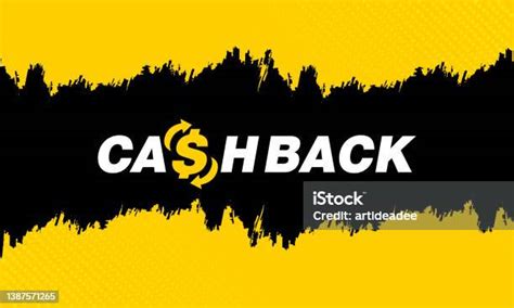 캐시 백 배너 디자인 캐시 백 기호 디자인 템플릿 벡터 일러스트레이션 캐시백 금융에 대한 스톡 벡터 아트 및 기타 이미지
