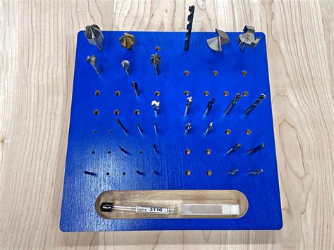 Cnc Tool Organizer Download Cnc Bit For Shapeoko Or Cnc Router Bit Storage Etsy