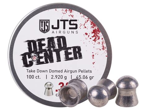 Jts Dead Center Precision Domed Pellets Blister Pack 30 Cal 4506gr