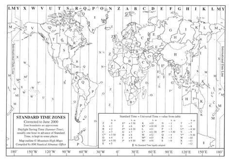 Time Zone World Map Printable Printable Board Games