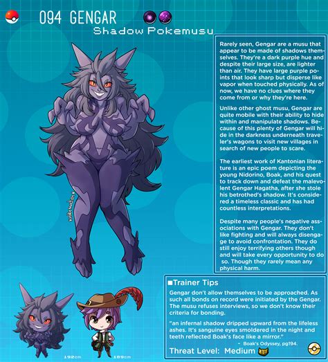 Gengar And Terrance Rainer Pokemon Drawn By Kinkymation Danbooru