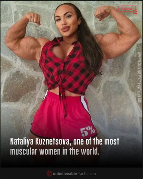 Nataliya Kuznetsova One Of The Most Muscular Women In The World