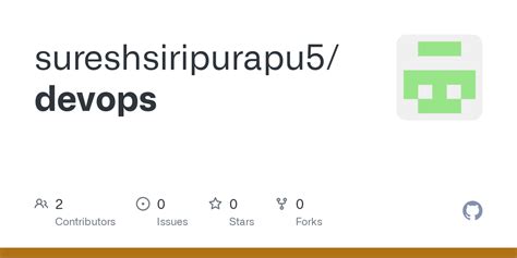 GitHub Sureshsiripurapu5 Devops