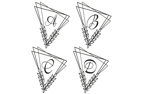 Monogram Template Graphic By Bestinputstudio Creative Fabrica