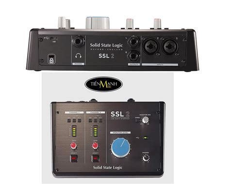[ngỪng SẢn XuẤt] Soundcard Solid State Logic Ssl2 Usb C Audio Interface Nhạc Cụ Tiến Mạnh