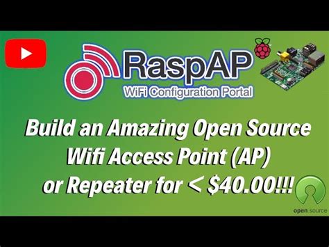 Free Video Raspap How To Create A Wireless Access Point Or Repeater From Awesome Open Source