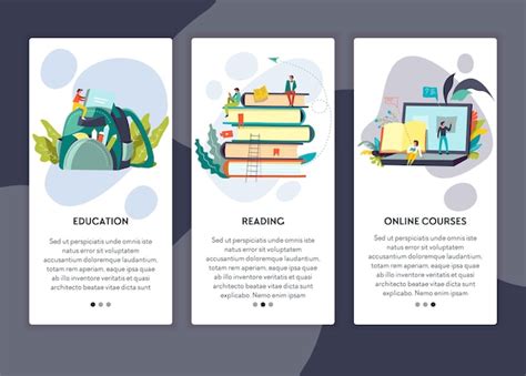 온라인 교육 학교 스티커 무료 벡터