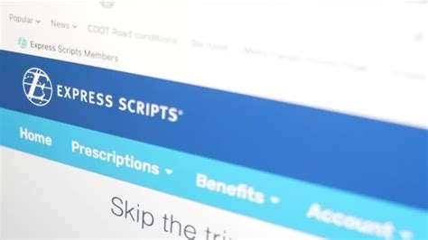 Express Scripts Website
