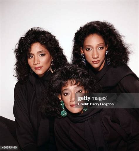 Singers Sister Sledge Poses For A Portrait In 1994 In Los Angeles