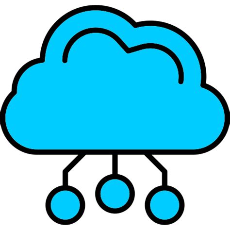 Cloud Computing Generic Color Lineal Color Icon Cloud Computing Generic Color Lineal Color Icon