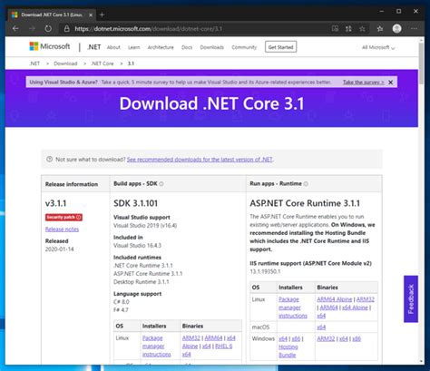 Net Core 31 Windows Server Hosting をインストールする Iis Internet Information Service Tips Ipentec