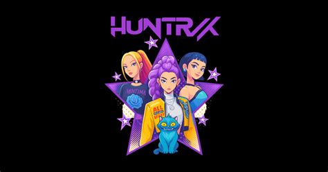 Huntrix Girls Kpop Demon Hunters Huntrix Huntrix Fan Rumi Zoey Mira