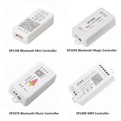 Dc V Wifi Bluetooth Spi Music Spectrum Controller For Addressable Ws B Sk Led Strip