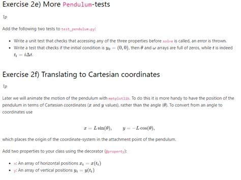 Solved Filenames Pendulum Py Test Pendulum Py We Now Turn Chegg