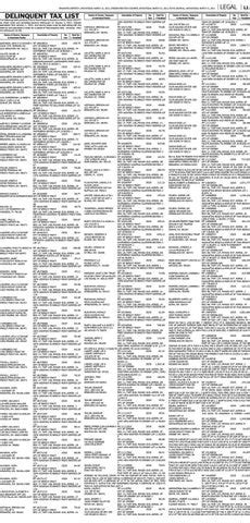 Crow Wing County Mn 2021 Delinquent Tax List By Brainerd Dispatch And