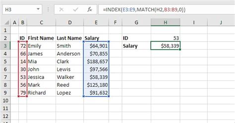 Index And Match In Excel Index Excel Match