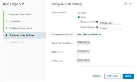 NSX T Series Part Data Plane Setup