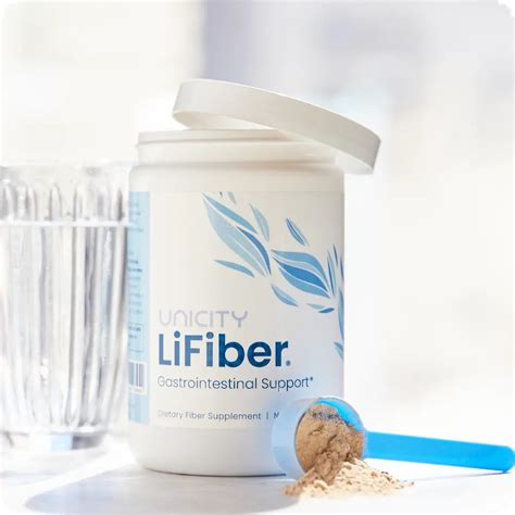 Lifiber—a Fiber Powder Supplement For Men And Women Unicity