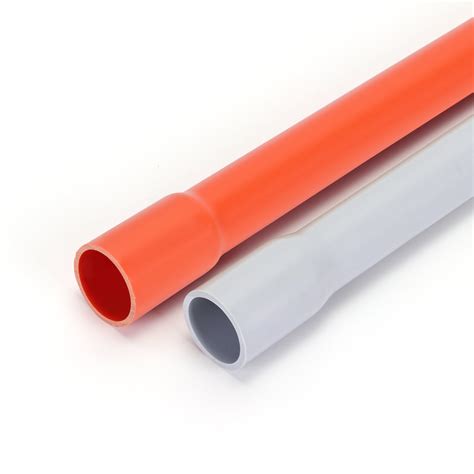 1250 Nt Heavy Duty Orange Color Pvc Electrical Rigid Conduit Pipe