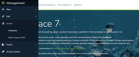 Dspace 7 Batch Importing And Exporting Items Via Simple Archive Format