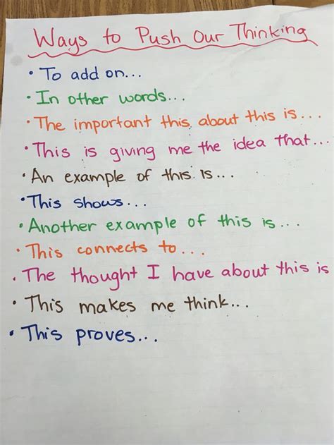 Transitions For Opinion Writing