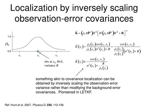 Ppt Review Of “covariance Localization” In Ensemble Filters