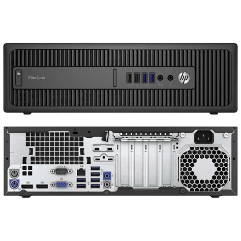 PC Desktops All In Ones HP EliteDesk 800 G2 SFF Desktop PC I7 6700 8GB 500GB HDD Windows
