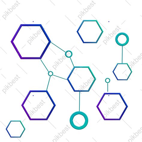化學分子平面圖元素 Psd 元素素材免費下載 Pikbest
