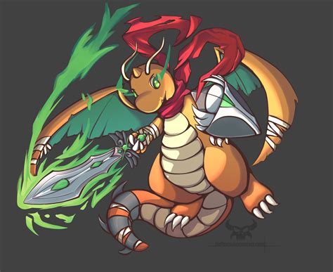Artstation Dragonite Dragonknight