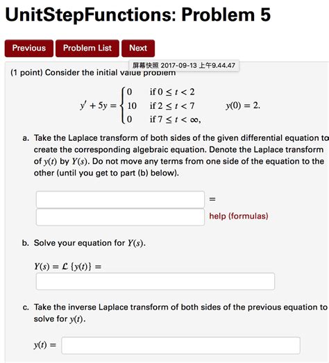 solved 1 point consider the initial value problem y 4y