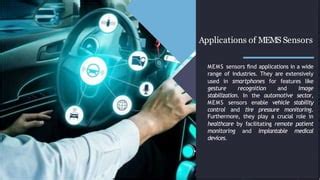 MEMS SENSOR PPTX Physics Science