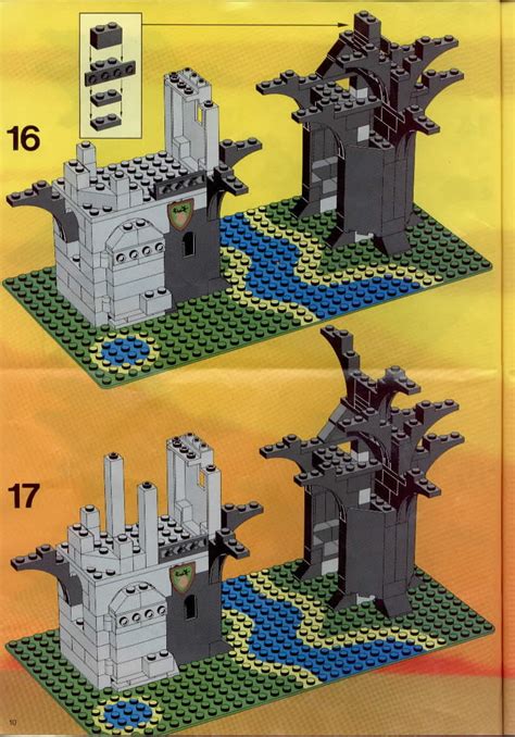 Lego Instructions For Set 6071 Forestmens Crossing Castle Forestmen