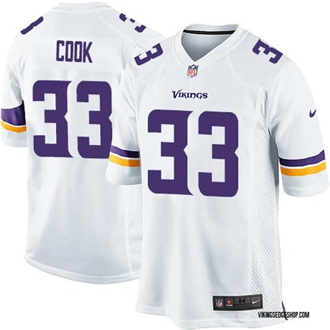 Nike Dalvin Cook Minnesota Vikings Game White Jersey Mens
