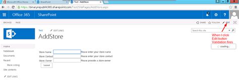 Sharepoint Online Form Validation Fires Even If I Click Outside