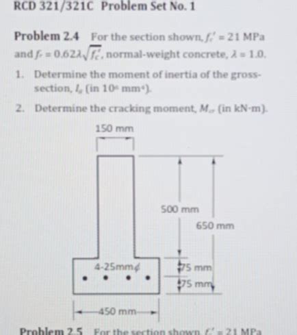 RCD 321 321C Problem Set No 1 Problem 24 For StudyX
