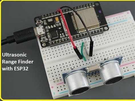 Diy Ultrasonic Range Finder With Esp32