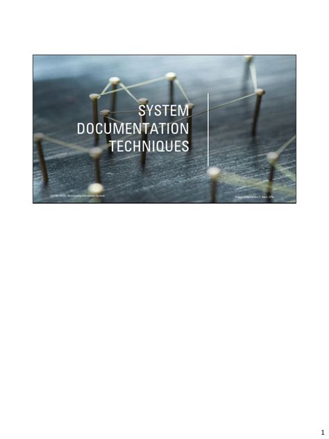 3 system documentation techniques download free pdf computing