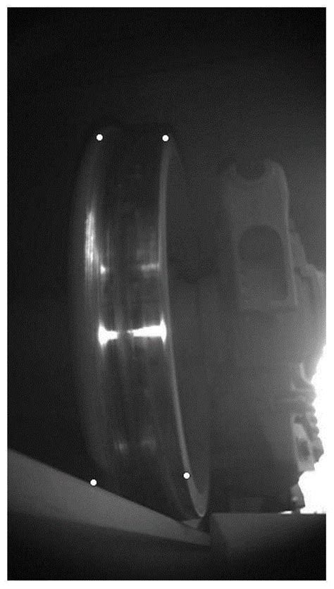 一种列车车轮踏面图像校正方法与流程