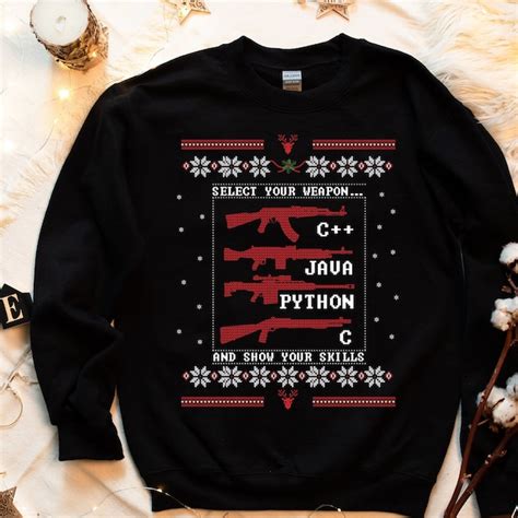 Ugly Christmas Computer Programmer Etsy