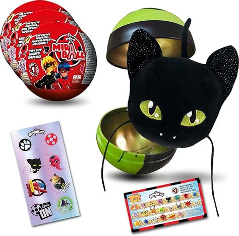 Miraculous Ladybug 4 1 Surprise Miraball 3 Pack Toys For