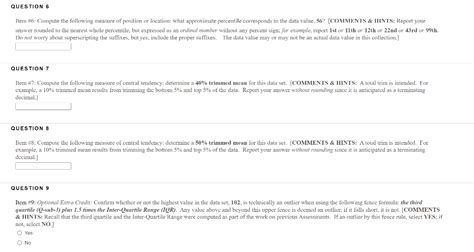 Ons For Problems 1 Through 8 Recall The Following Chegg Com
