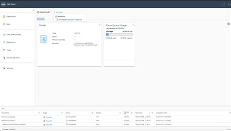 Виртуализация Вышел бета релиз нового Vmware Host Client для управления отдельными серверами