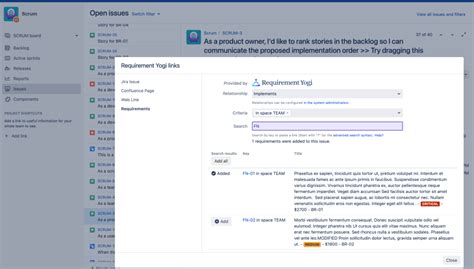 Requirement Yogi Requirements Management For Jira Atlassian Marketplace