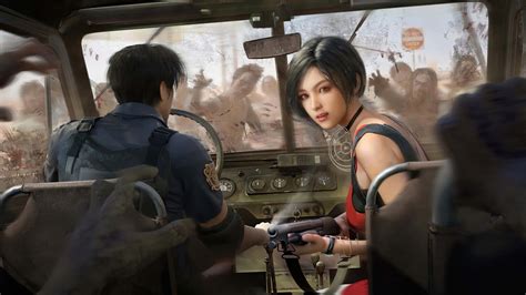Download Claire Redfield Ready To Take On The Undead During The Zombie