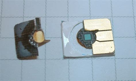 Decapping Of The Phone Card Chip