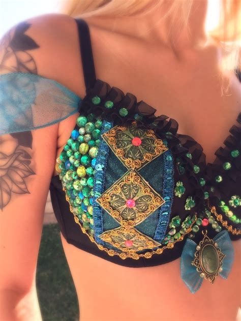Princess Anna Rave Bra Costume Bra Etsy